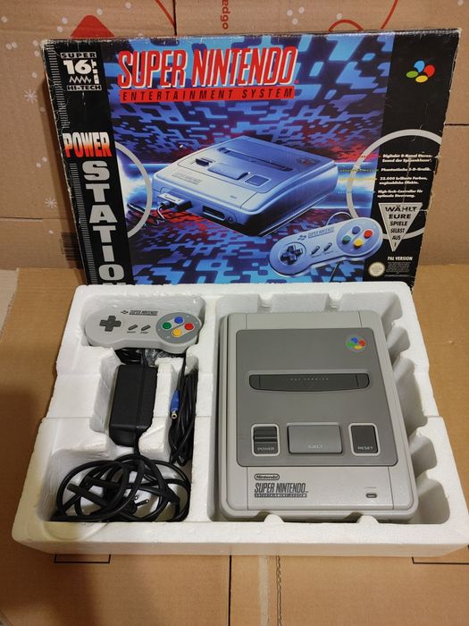 Super Nintendo SNES 16 bit PAL комлектация в коробке оригинал: 17 800 ...