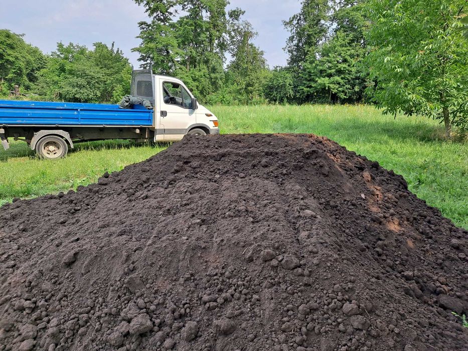 Ziemia ogrodowa siana, czarnoziem, humus, pod trawnik, pod warzywa ...