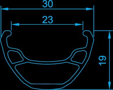 Kpl kół 28/29 Alexrims FR30 maszynówki tył qr przód qr/x15 Cisownica ...