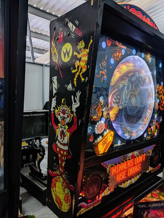 Máquina pinball/flipper Huricane da Williams Currelos, Papízios E ...