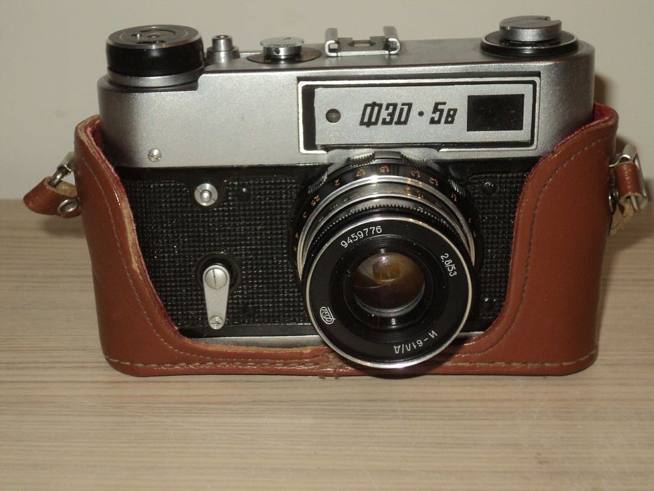 Aparat fotograficzny Radziecki analogowy USSR CCCP FED 5B Ełk • OLX.pl