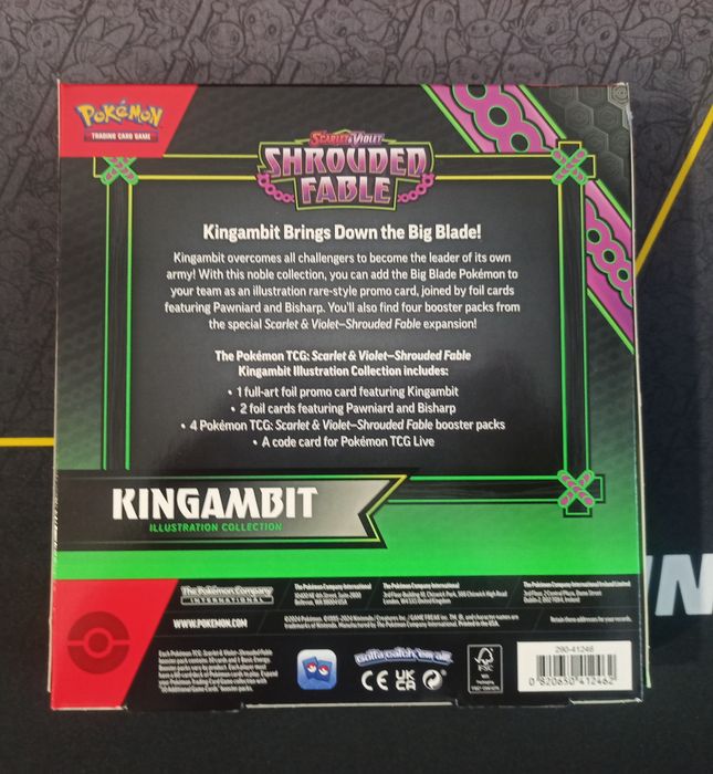 Pokemon TCG: Shrouded Fable Kingambit Collection (колекційна коробка ...