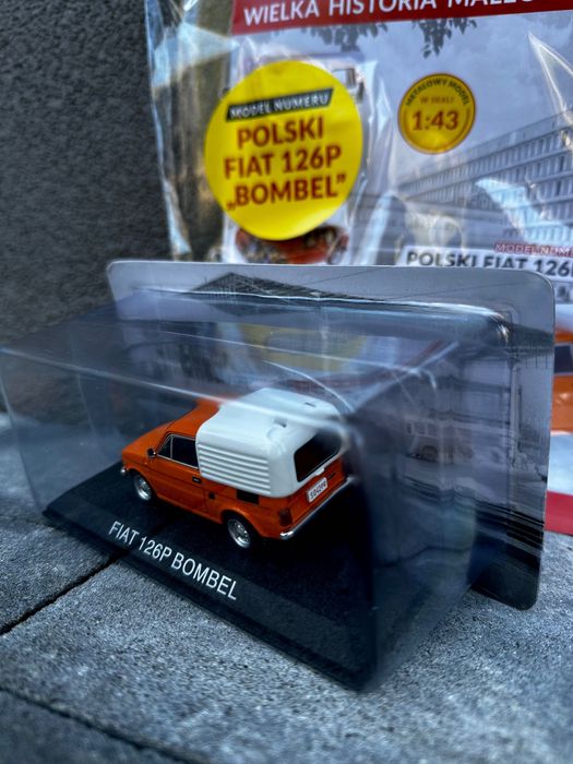 Fiat 126P BOMBEL-auta PRL,model,autka,kolekcja,zabytek,kultowe maluchy ...