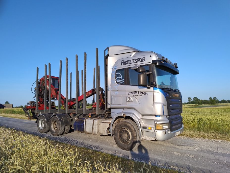 Scania R500 6x4 * POJAZD SPECJALNY * Do drewna / lasu * HDS * Rzeszyn ...