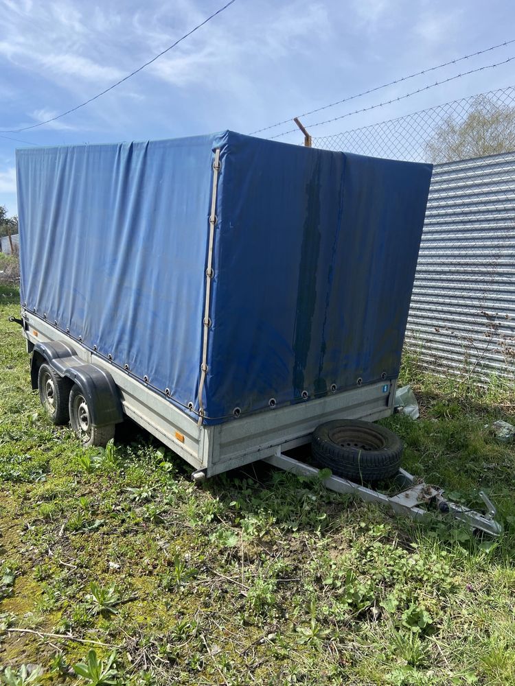 Прицеп Польский 2400кг: 1 200 € - Легковой прицеп Ужгород на Olx