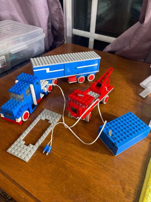 LEGO 371 Zmotoryzowana ciężarówka unikat Model Maker Samsonite 1967rok ...