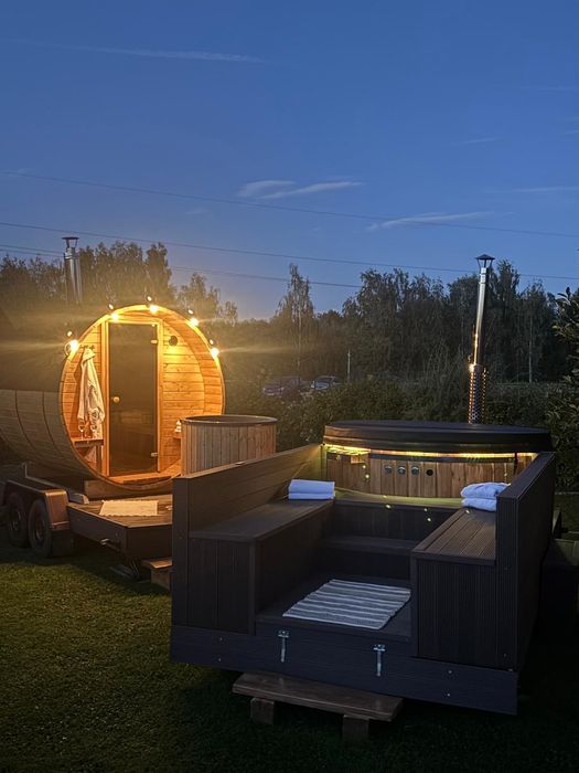 Mobilna Sauna & Balia Jacuzzi Brzeszcze • OLX.pl