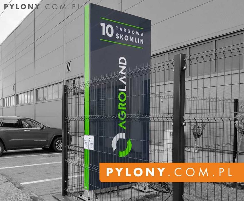 Pylon reklamowy 3 metrowy baner LED tablica reklama Opole • OLX.pl