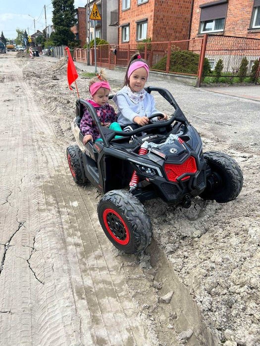 HIT! CAN-AM Maverick auto na akumulator dla dzieci! 4x200W! Rzeszów ...