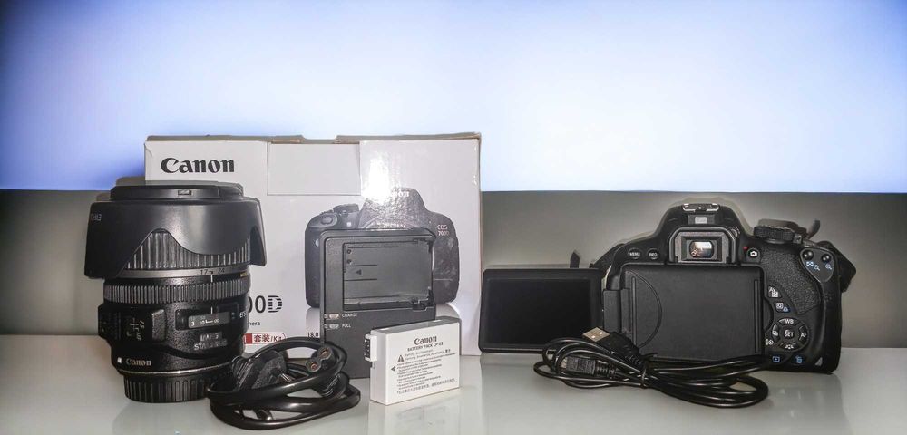 Canon Eos 700D + Canon Ef-S 17-85mm f/4-5.6 União de Freguesias da cidade de Santarém • OLX Portugal
