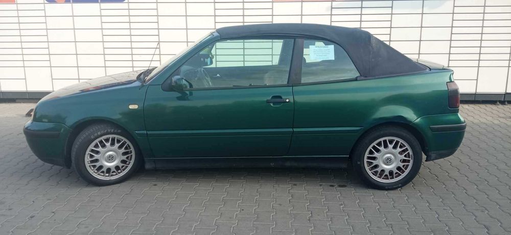 VW Golf 3,5 cabrio 1.6 EL dach 4X el. szyby nowe oc i badanie FILMIK ...