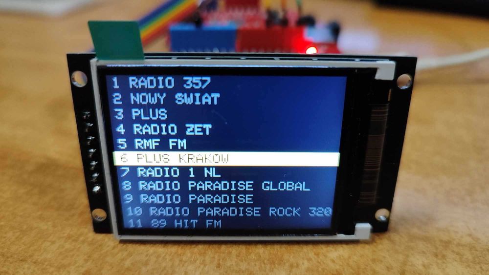 Zestaw Diy Radio Internetowe Wi Fi Mp3 Esp32 Dac Lcd 2 8 Dotyk Enkoder Lublin • Olx Pl