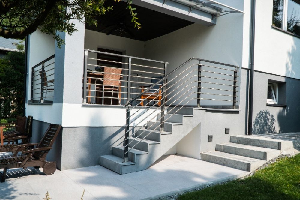 Balustrada tarasowa Fello STANDARD balkon taras aluminium barierka ...