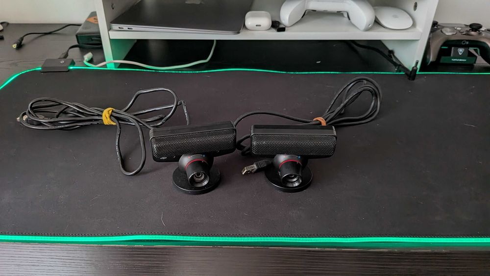 PSVR + PS Camera + Comandos Move + 2 Cameras Eye Toy Águas Santas • OLX.pt