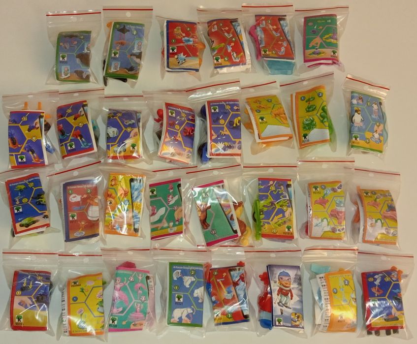 Kinder Niespodzianka zabawki VU kinderki figurki składaki vu Bytom • OLX.pl