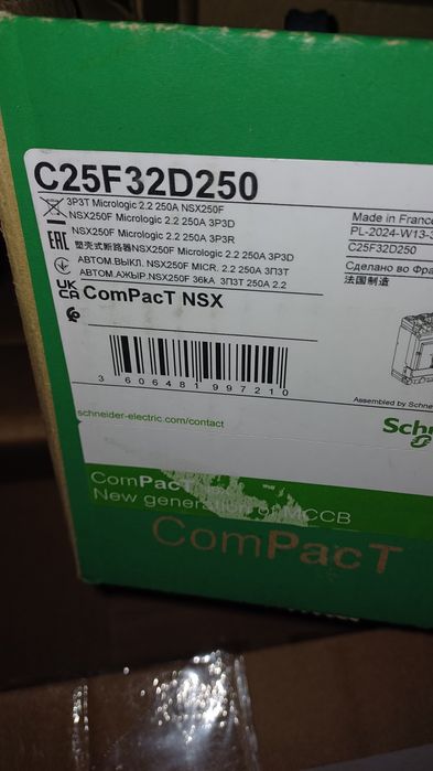 Wyłącznik mocy ComPacT NSX C25F32d250 Schneider Gniezno • OLX.pl