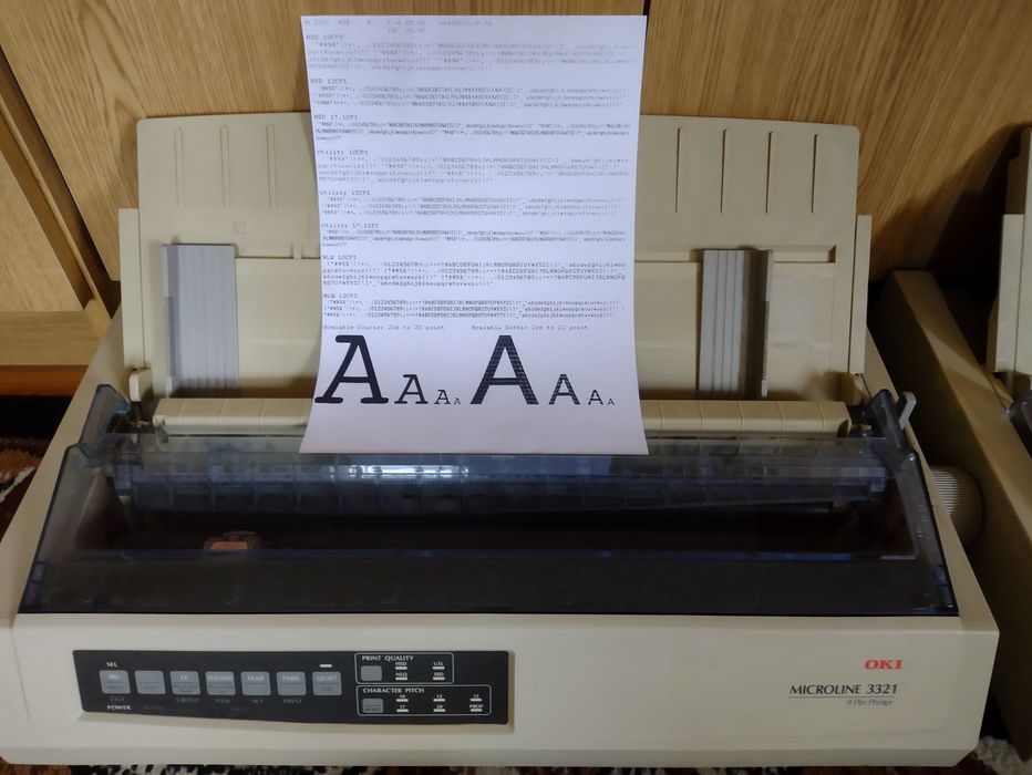 Drukarka igłowa Oki 3321 Nowe Bystre • OLX.pl