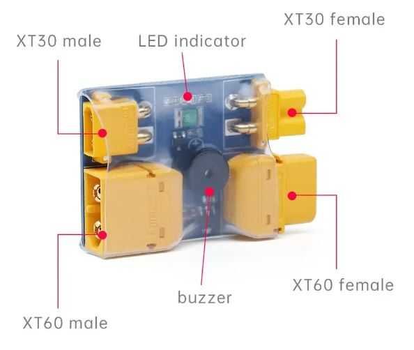Смоук-стопер iFlight XT30 / XT60 Smart Smoke Stopper: 390 грн. - Аксесуари для квадрокоптерів ...