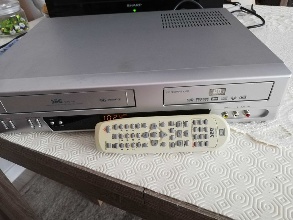 SEG Video Cassette Recorder / DVD Recorder DVRC 700 Żagań • OLX.pl