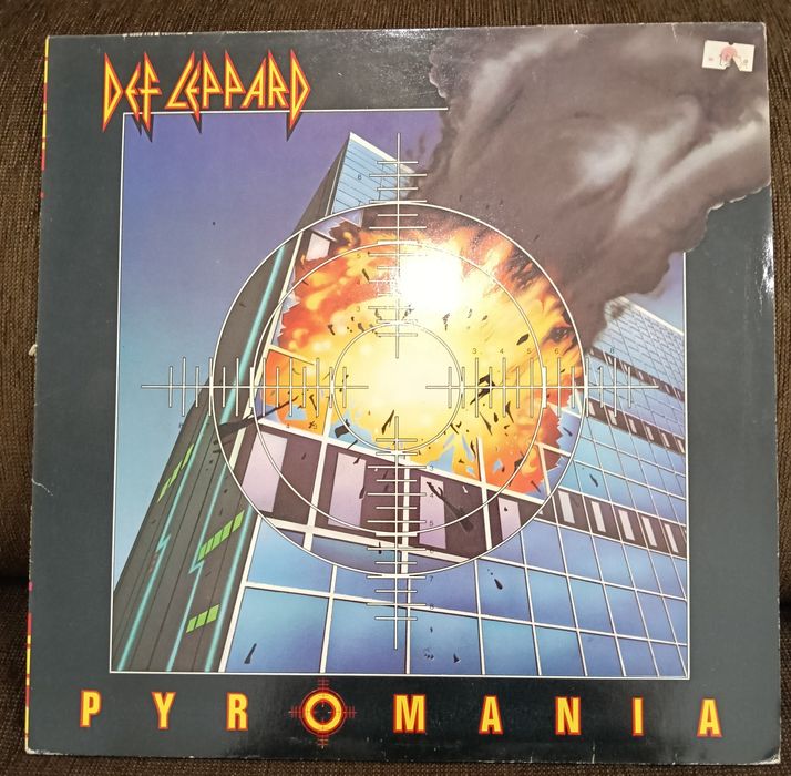 LP Def Leppard - Pyromania (1983) Carregado E Cadafais • OLX.pt