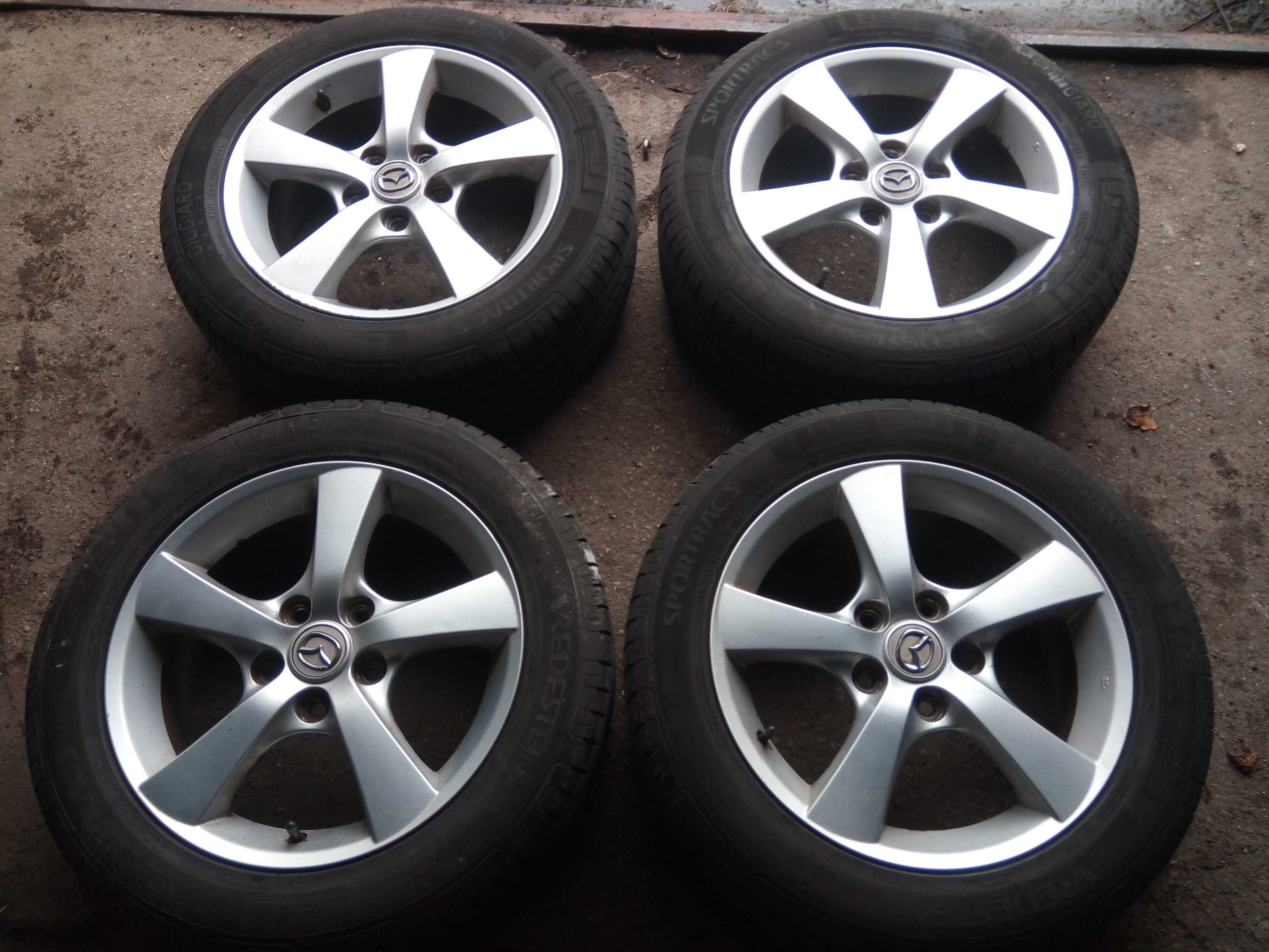 Felgi aluminiowe mazda toyota renault nissan 5x114.3 Wieruszów • OLX.pl
