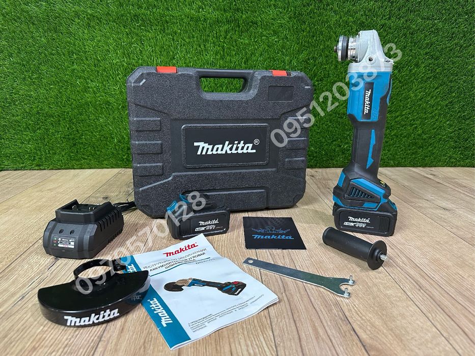 Аккумуляторная Болгарка Makita DGA504 36V 6Ah Диаметр диска 125 мм: 1 ...
