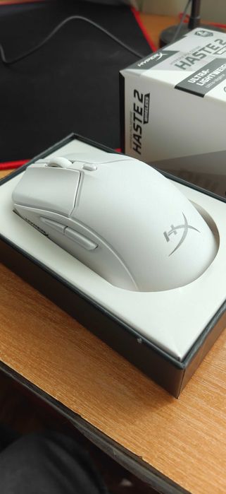 Myszka gamingowa HyperX Pulsefire Haste 2 Wireless Biały Gryfów Śląski ...