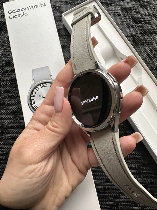 Samsung Galaxy Watch 6 Classic 47mm SM-R960 Silver EU: 5 000 грн ...