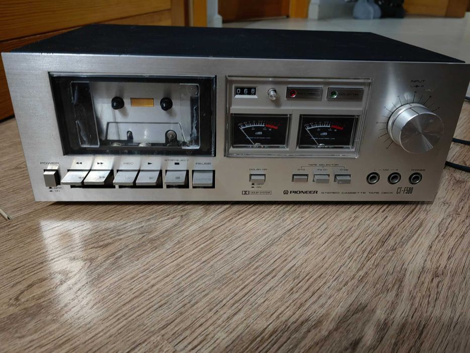 Magnetofon Pioneer CT-F500 deck kaseciak vintage audio Toruń • OLX.pl
