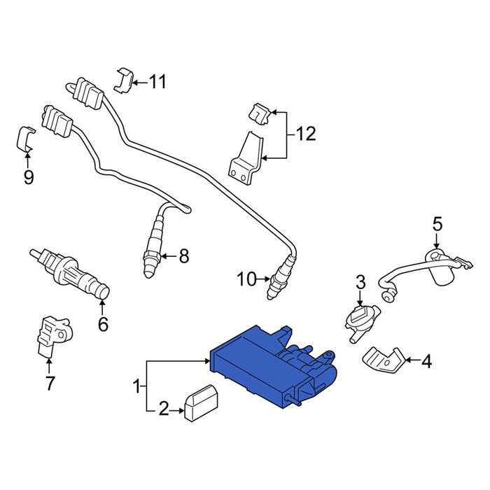 Абсорбер Mini F55/ 56/ 57 16117314257 ФІЛЬТР З АКТИВОВАНИМ ВУГЛЕМ: 3 ...