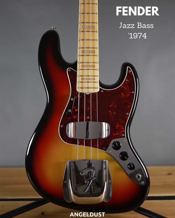Fender Jazz Bass '1974 - 100% original vintage - Бас гітара, ідеал: 182 ...