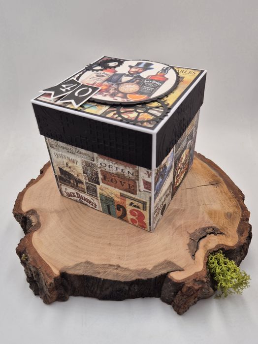 Exploding box urodziny mężczyzna super prezent 50 Pawła Poznań ...