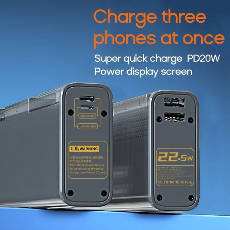 Корпус повербанка с быстрой зарядкой 4х21700, 18650, QC 22,5w: 465 грн ...
