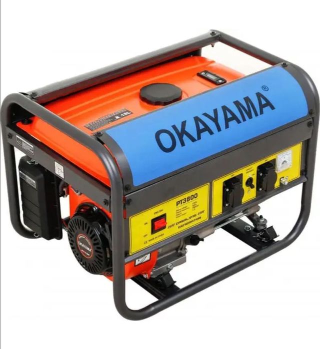 100% МІДЬ! 47 кг! Справжні 3,5кВт! Генератор OKAYAMA PT3800, 3500: 9 499 грн. - Генератори ...
