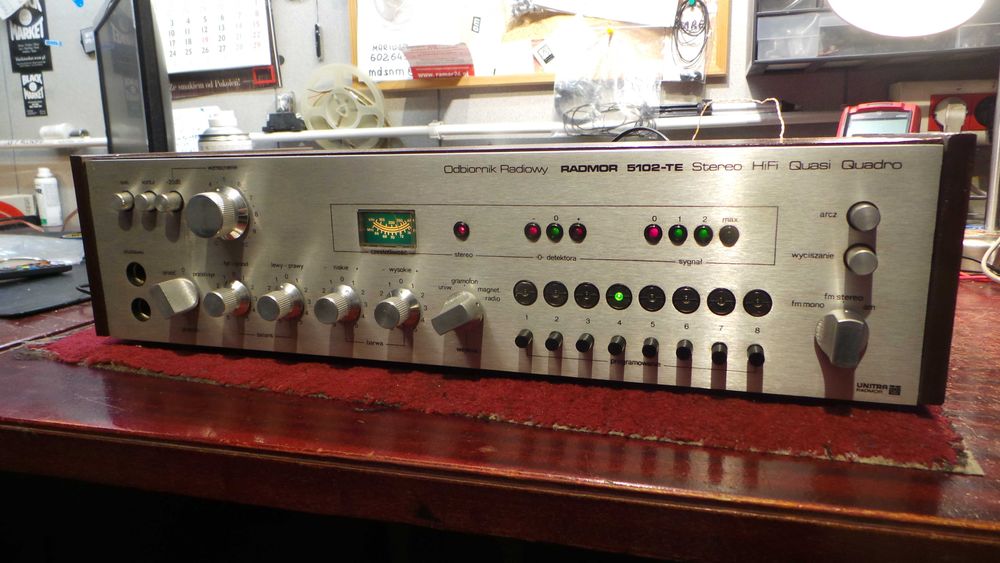 Unitra Radmor 5102-TE, rok 1985, ładny stan. Warszawa Żoliborz • OLX.pl