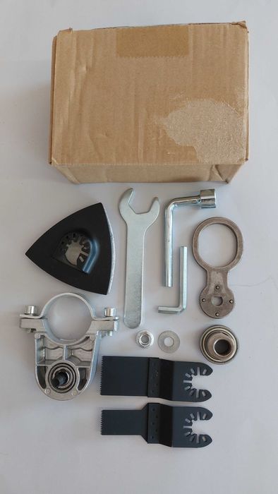 Adaptador para rebarbadora + conjunto 10 serras vibratáorias Lourinhã E ...