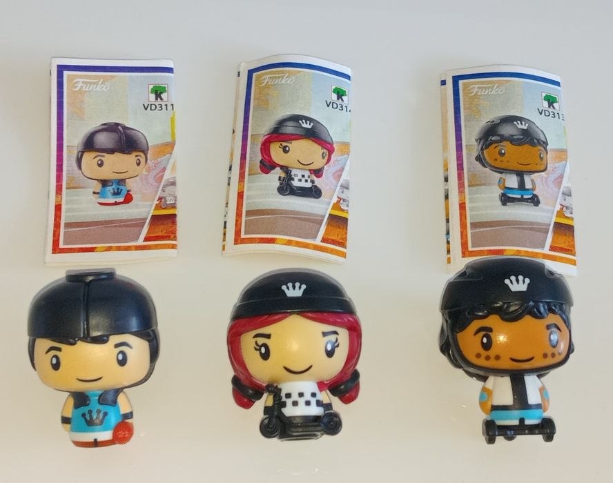 Kinder Joy Funko Street styl Kinder Applaydu Kinder surprise figurki ...