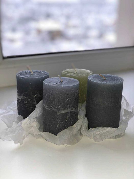 Свічки парафінові декоративні тривалого горіння 40 грн Освітлення Суми на Olx