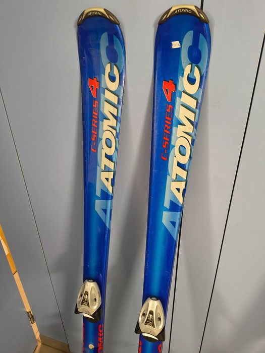 Narty zjazdowe atomic c-series 4 158cm Wrocław Fabryczna • OLX.pl