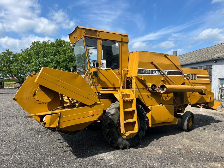 Kombajn Zbożowy Sampo Rosenlew 500 Kabina-Sieczkarnia Sprowadzony ...