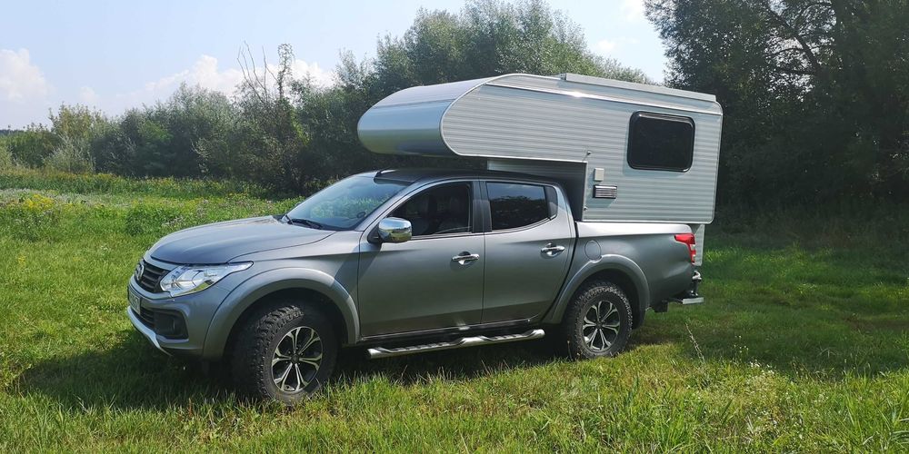 Zabudowa kempingowa na samochód pick up, camper 4x4, kamper kempingowy ...