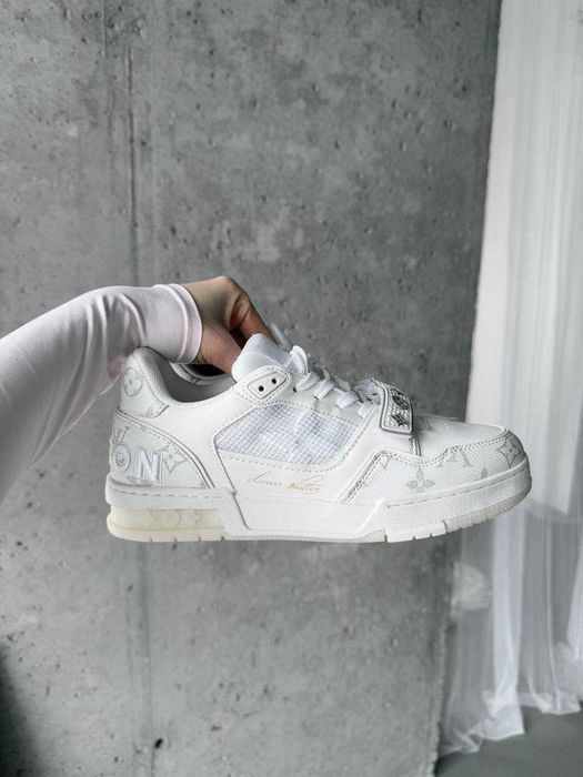 Кросівки Louis Vuitton Trainer Sneaker White/Beige premium u2: 3 600 ...