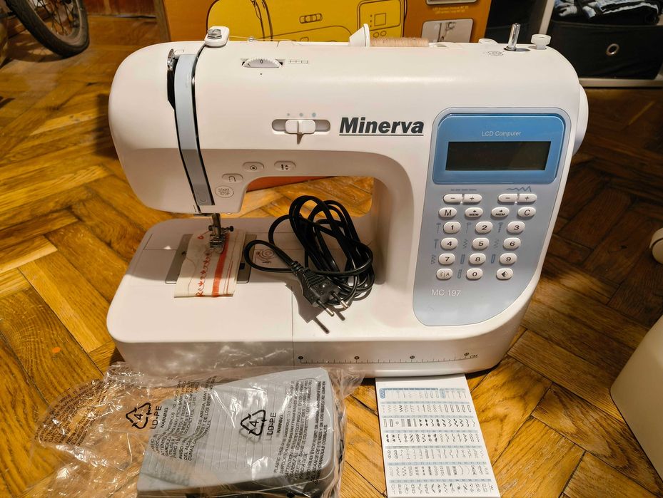 Електронна швейна машина Minerva MC197 (твердий чохол): 5 900 грн. - Швейні машини та оверлоки ...