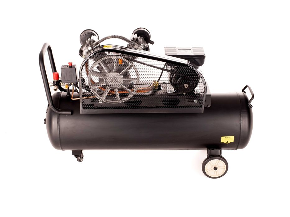 Kompresor OLEJOWY sprężarka CYKLON C100V2 100L 2tłoki 10bar 230V ...