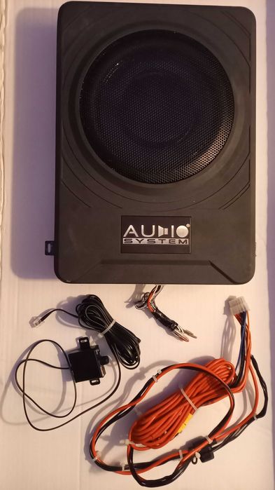 Audio System US08 ACTIVE SUBWOOFER Samochodowy AKTYWNY pod FOTEL ...