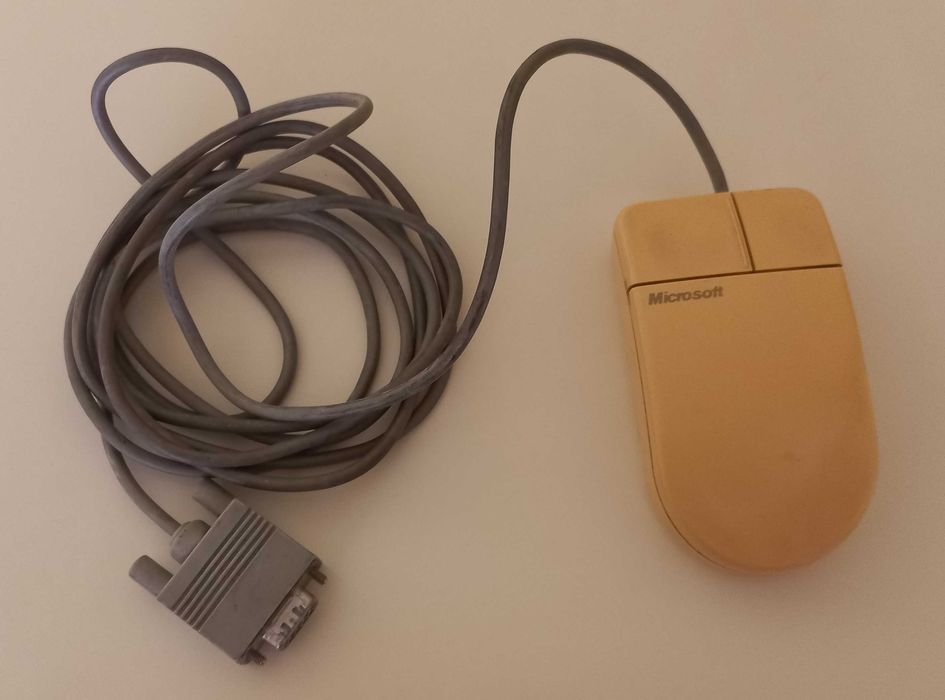 Mysz kulkowa Microsoft Serial Mouse na złączu COM / DB9 Łódź Górna • OLX.pl