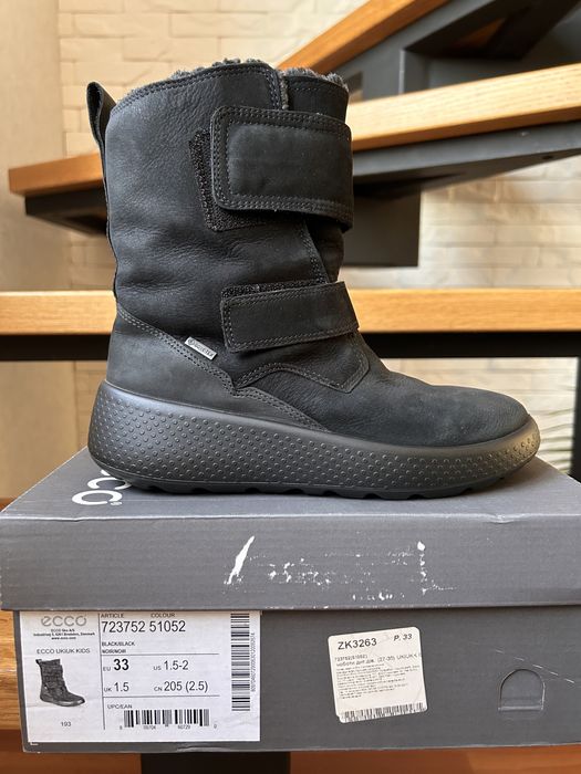 Чобітки дитячі зимові ecco ukiuk: 1 500 грн. - Дитяче взуття Дніпро на Olx