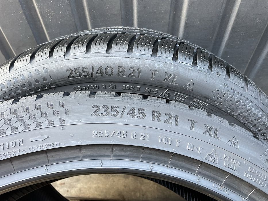 Зима 4шт Continental WinterContact TS 870P 255/40 R21 235/45 R21: 9 000 ...