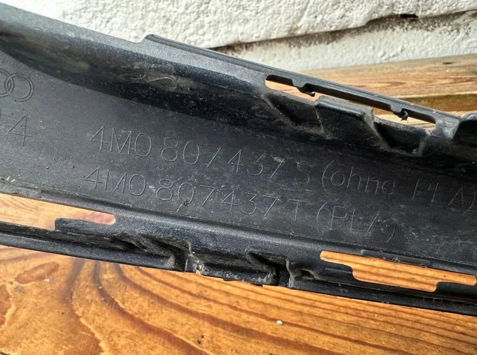 ZDERZAK PRZÓD PRZEDNI AUDI Q7 II 4M0 LIFT 2024- S-LINE 4M0807437S ...