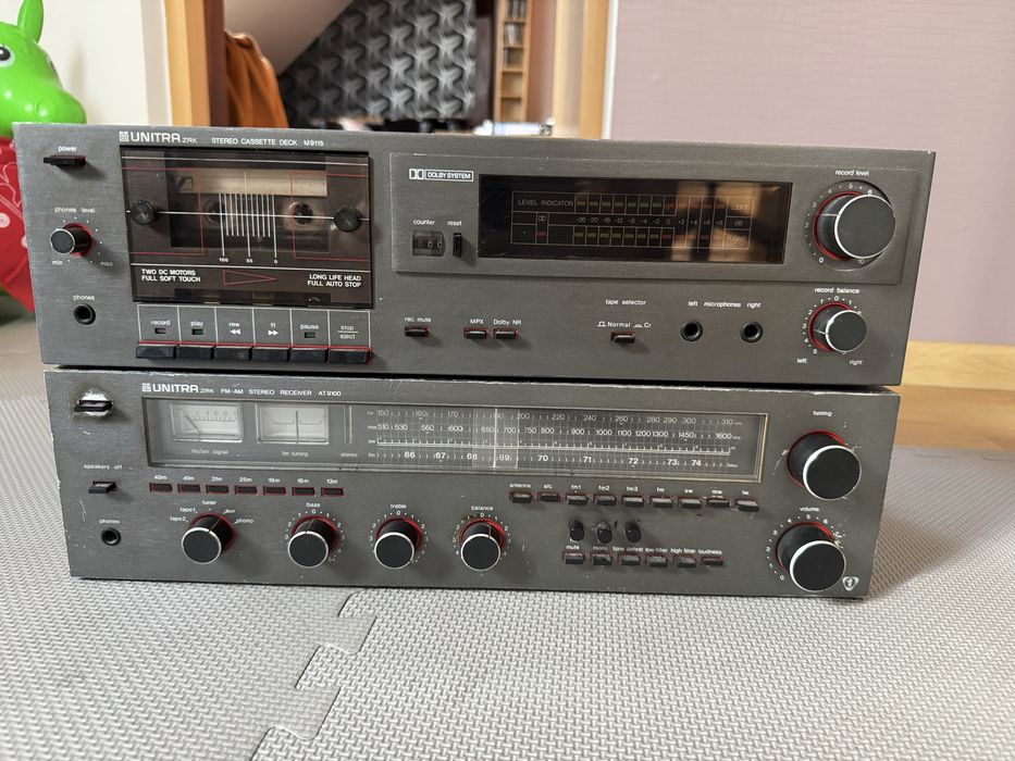 Unitra AT9100 unitra M9115 ZRK amplituner deck Jarocin • OLX.pl